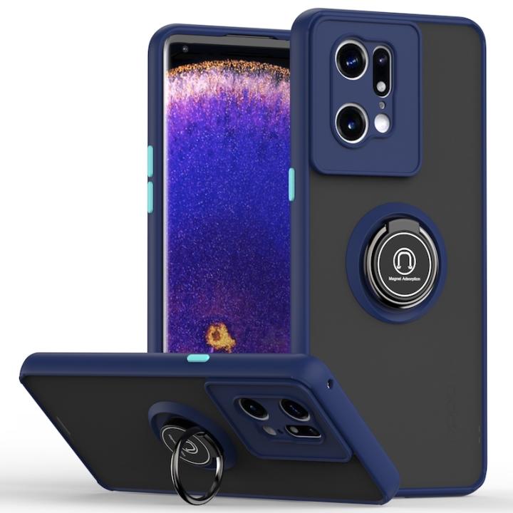 Funda magnética mate a prueba de golpes para OPPO Find X5 Pro Lite Realme C21 9 Pro Plus A53 A52 ...