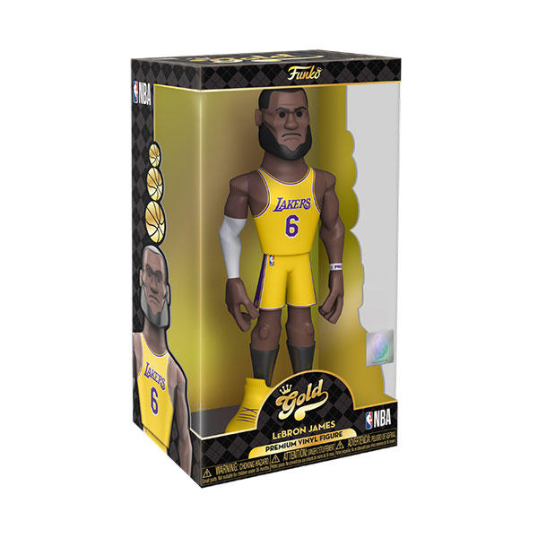 Vinyl Gold LeBron (Lakers) (30cm) - NBA | Miravia