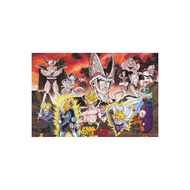 Poster Grupo DBZ/Cell Arc - Dragon Ball (POSTER 91.5x61) - Decora Tu ...