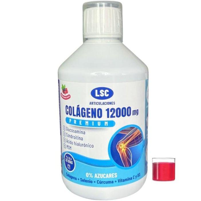 Colágeno Líquido Hidrolizado Premium 12000 mg LSC con Glucosamina ...
