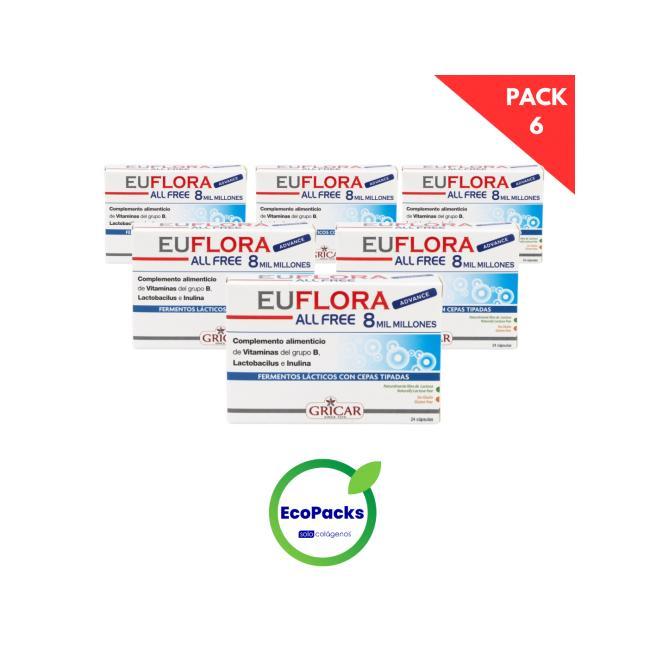 Gricar EcoPack 6 Euflora Advance 24 Cap 520 mg | Miravia