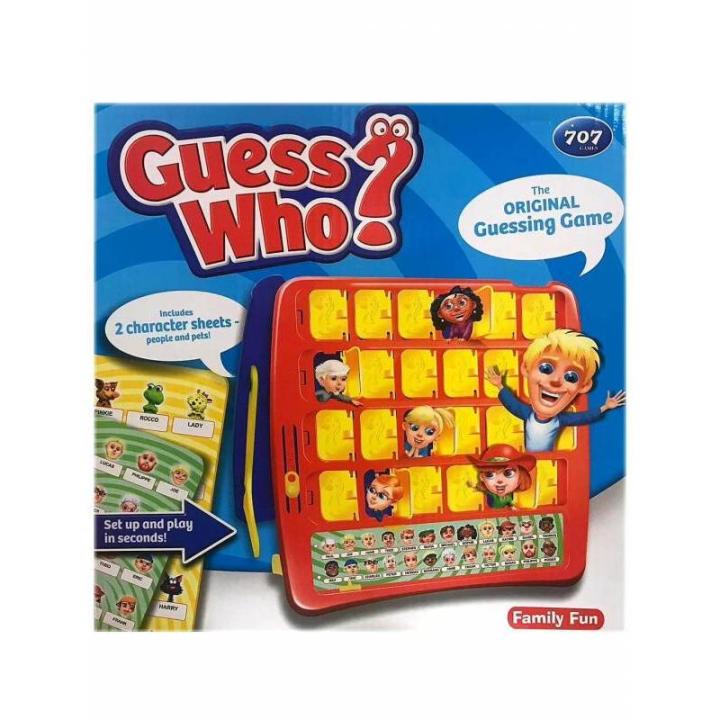 JUEGO DE MESA ADIVINA QUIÉN ES ¿GUESS WHO? PANRITOS | Miravia
