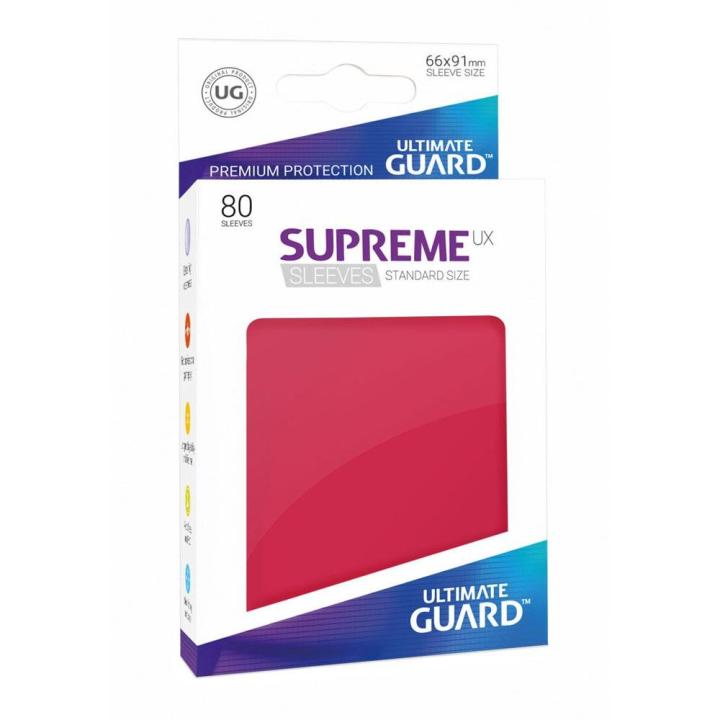 Fundas Ultimate Guard Supreme UX TamaÃ±o EstÃ¡ndar Rojo | Miravia