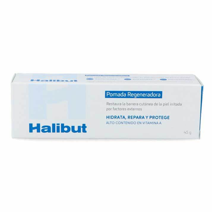 Halibut Pomada Regeneradora Adultos 45 G para Piel Sensible y Frágil ...