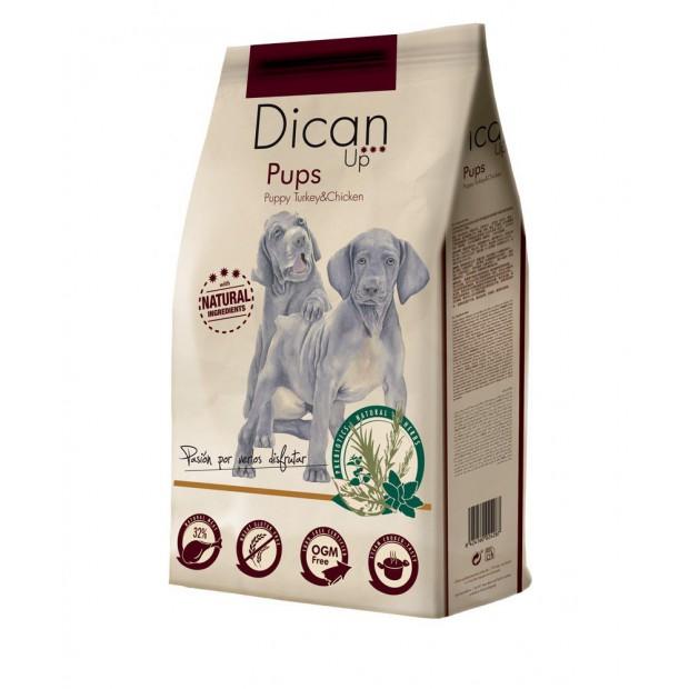 Dibaq Dican up, comida para perros, pienso, cachorros, puppy, pollo y pavo, 14 Kg | Miravia