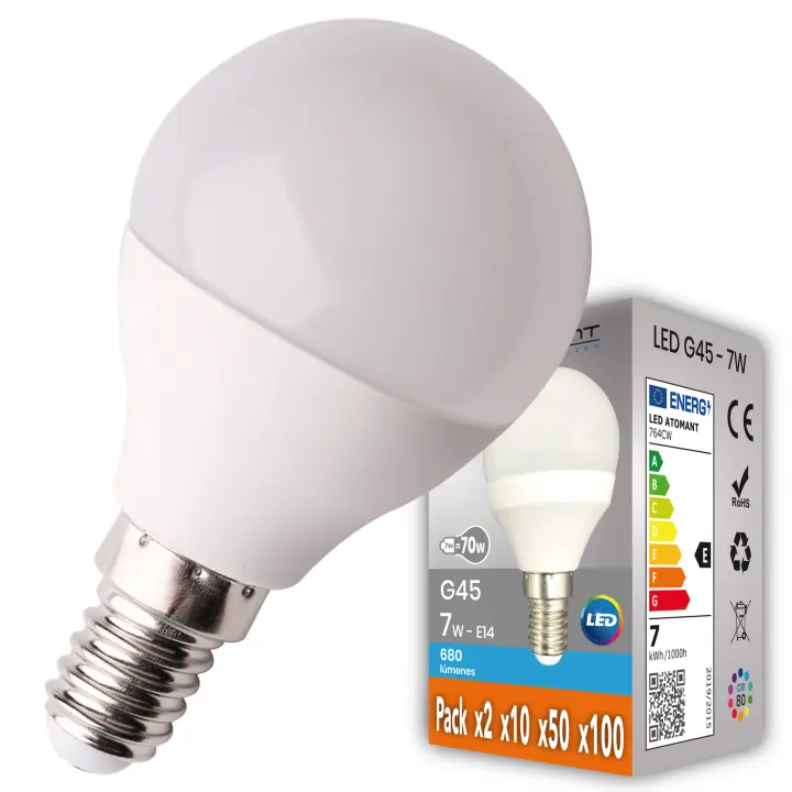 Bombilla LED G45 E14 7W 680LM Bombillas leds | Miravia