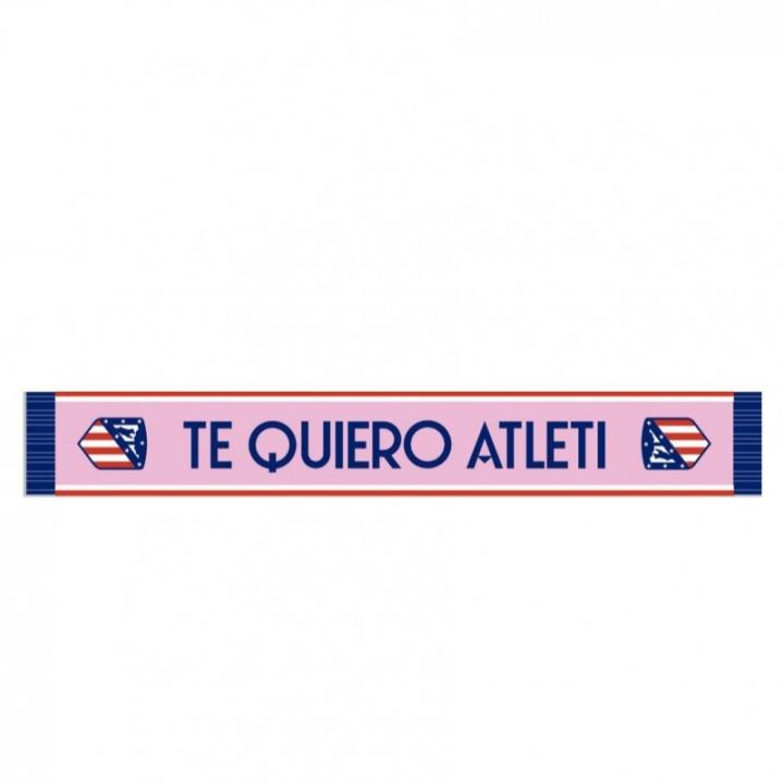 Atlético de Madrid Bufanda Atlético de Madrid Rosa calidad alta ...