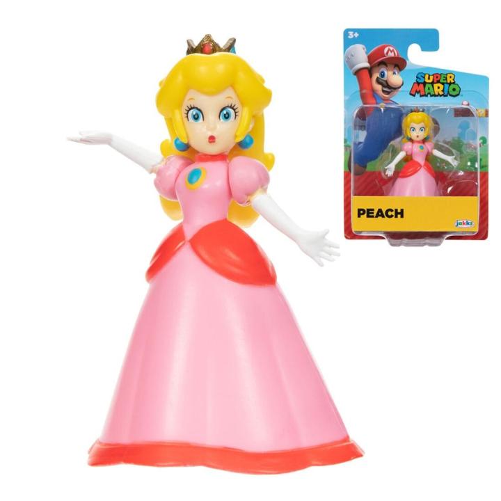 Figura Nintendo Super Mario -Princesa Peach 6cm Wave 38 Raíz MERCHAN ...