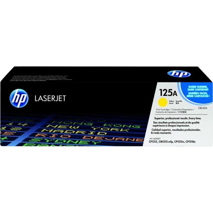 Tóner HP 125A Amarillo Original - Calidad Profesional - HP Colorsphere ...