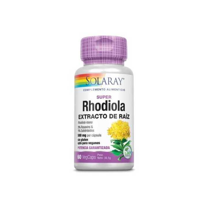 Solaray Super Rhodiola 60v Cápsula | Miravia