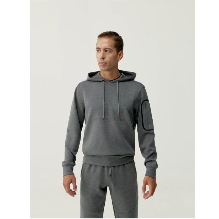 Sudadera Gris Born Living Yoga Waikato Grey Melange | Miravia
