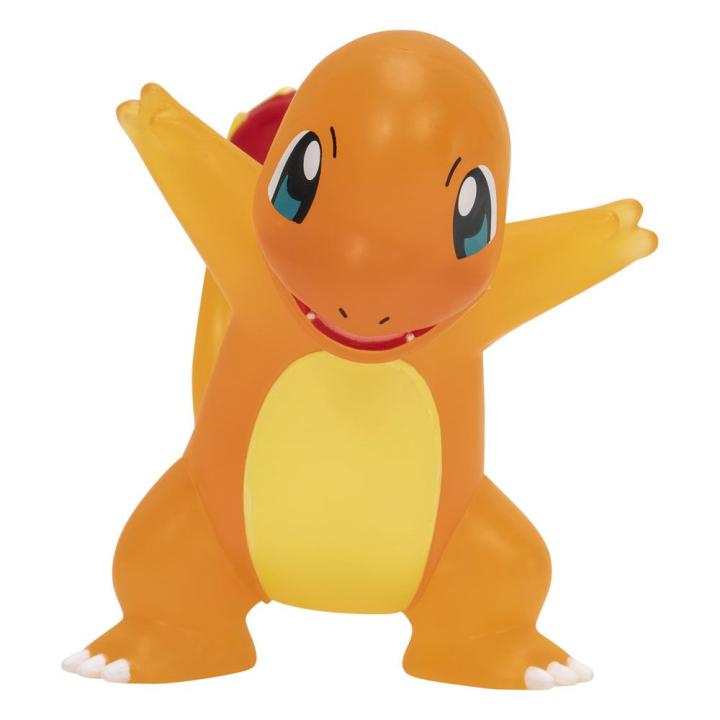 Jazwares Pokémon Figura Articulada Transparente de Batalla Charmander 7.5cm | Miravia