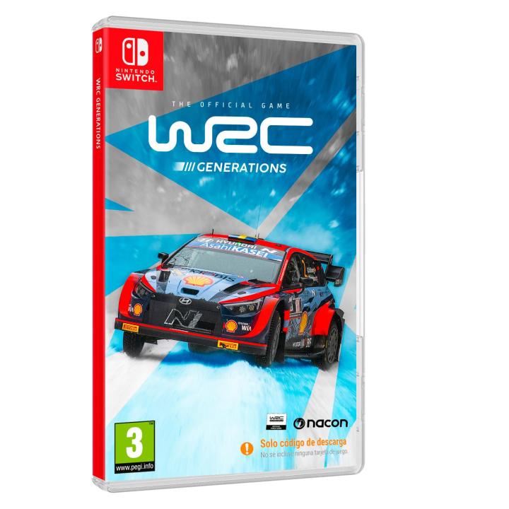 Nacon - WRC GENERATIONS para Nintendo Switch en Código [Versión ...