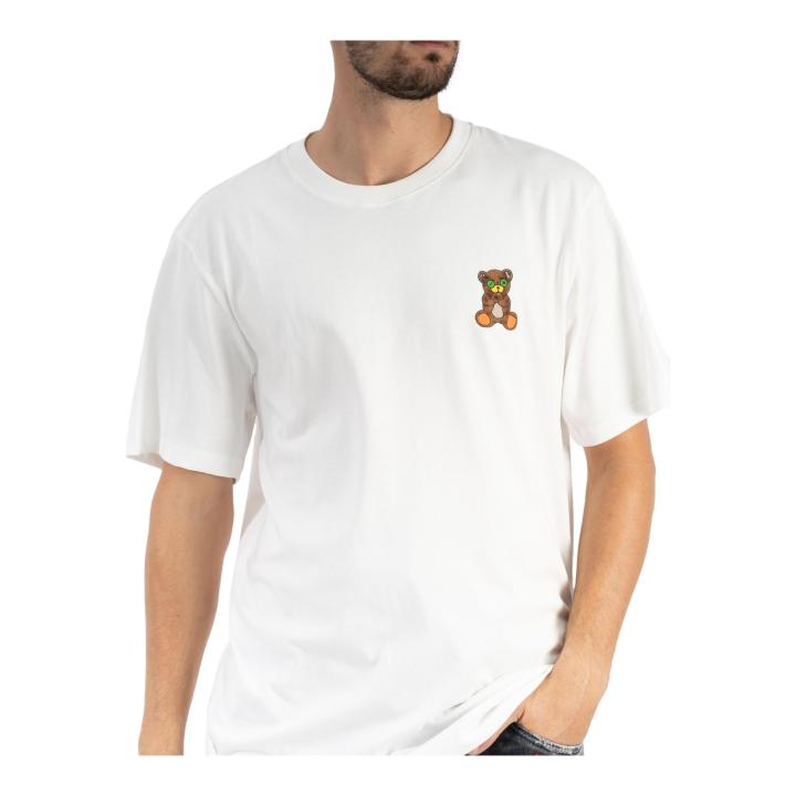 BARROW - Camiseta Oversize con Parche de Oso en el Pecho | Miravia