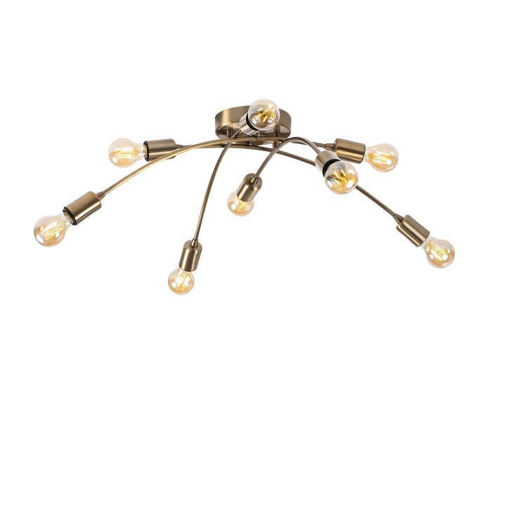 Lámpara de techo WELLHOME - Vintage, 79x79x26 | Miravia