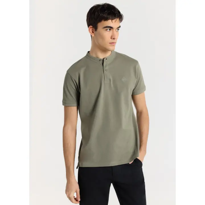 BENDORFF - Polo de manga corta estilo clásico con cuello mao | Miravia