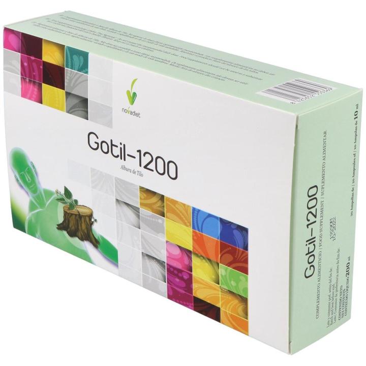 Novadiet Gotil/1200 (Albura De Tilo) 20 Ampollas | Miravia