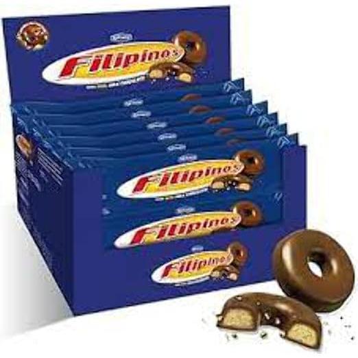 Artiach Filipinos Chocolate con leche 135Gr. pack 12 unidades ...