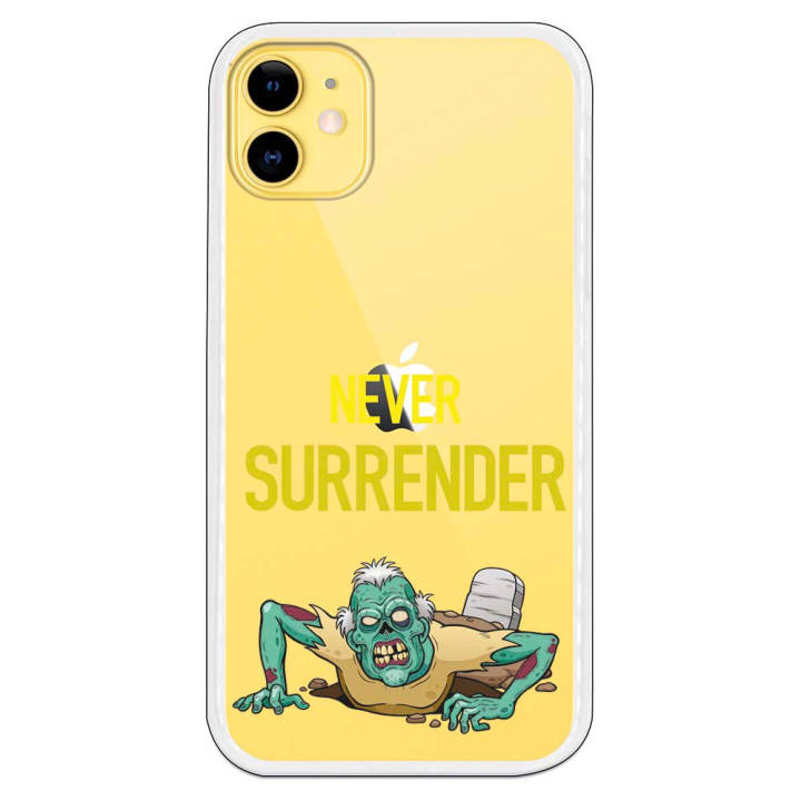 Funda compatible con iPhone 11 - Never Surrender | Miravia