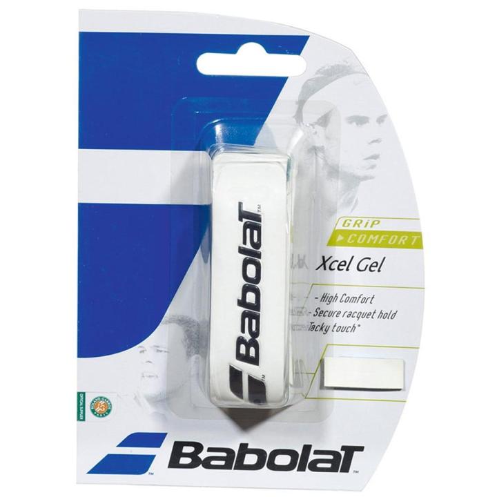 Babolat Base Handle Band Xcel Gel, Blanco, Talla única, 670040-101 ...