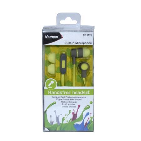 VAKOSS SK-214G in-Ear-Auriculares con micrófono | Miravia