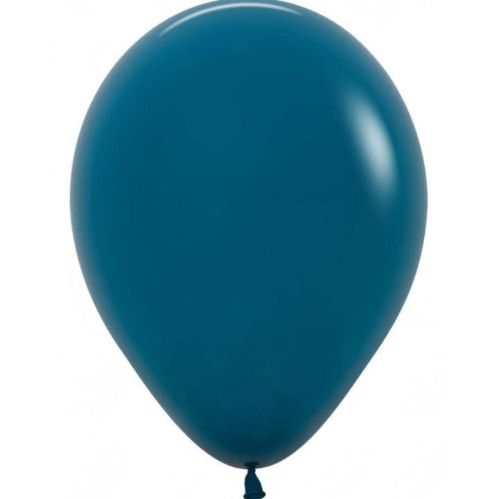 Globos Látex R12 Nuevo Turquesa Sólido de 30cm aprox (50 ud) R12-035 ...