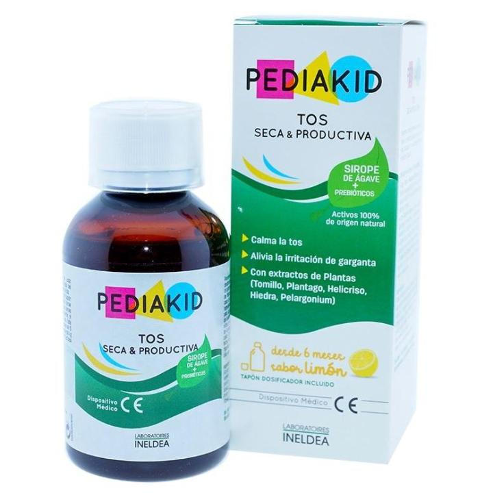 PEDIAKID TOS SECA Y PRODUCTIVA JARABE 125ML | Miravia