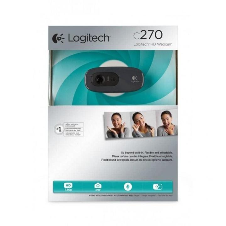 Webcam Logitech HD C270/ 1280 x 720 HD | Miravia