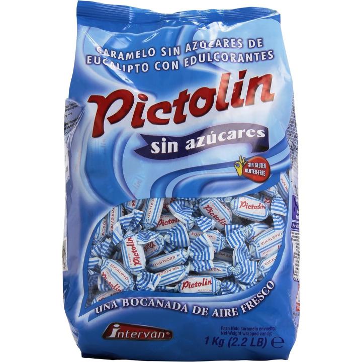 Caramelo Pictolin Eucalipto Sin Azucar - Bolsa Kilo - Caramelos ...