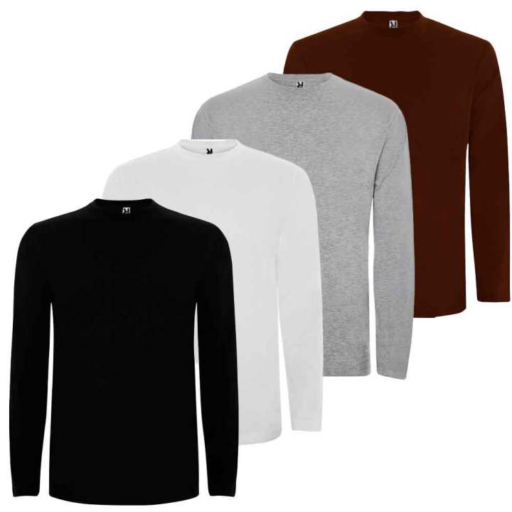 Camisetas hombre manga larga color gris - Envío Gratis* | Miravia