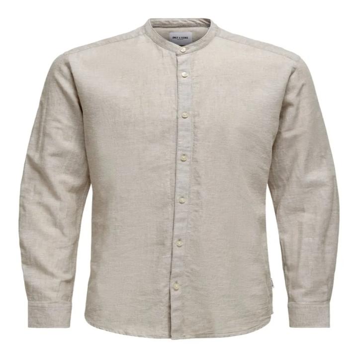 Only & Sons Camisa Mao Collar & Sons Onscaiden | Miravia