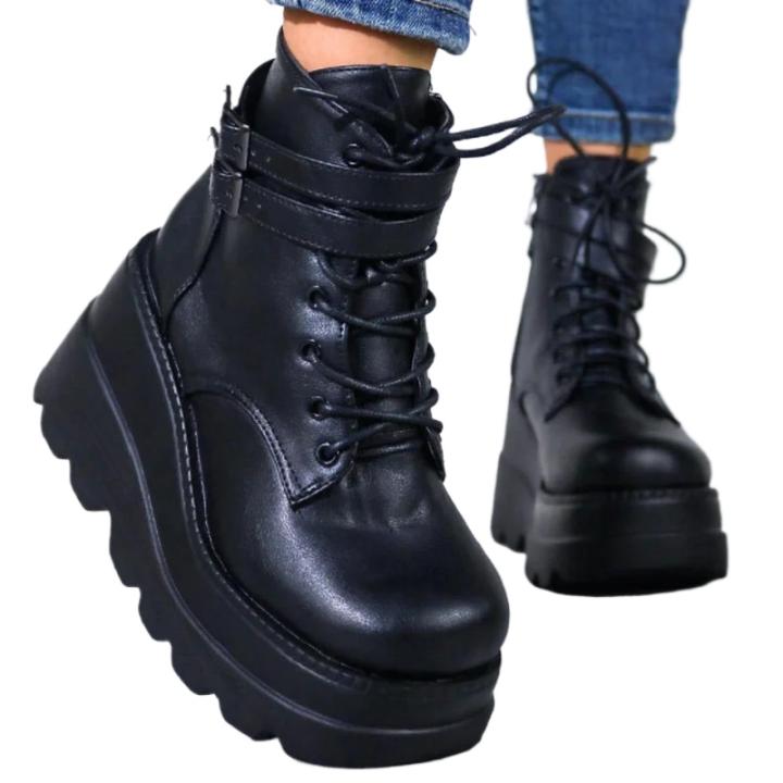 Botas negras goticas - Envío Gratis* | Miravia