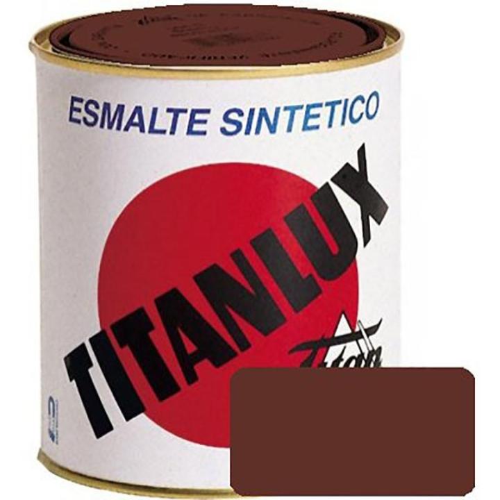 Esmalte pardo titanlux 750ml. 517 | Miravia