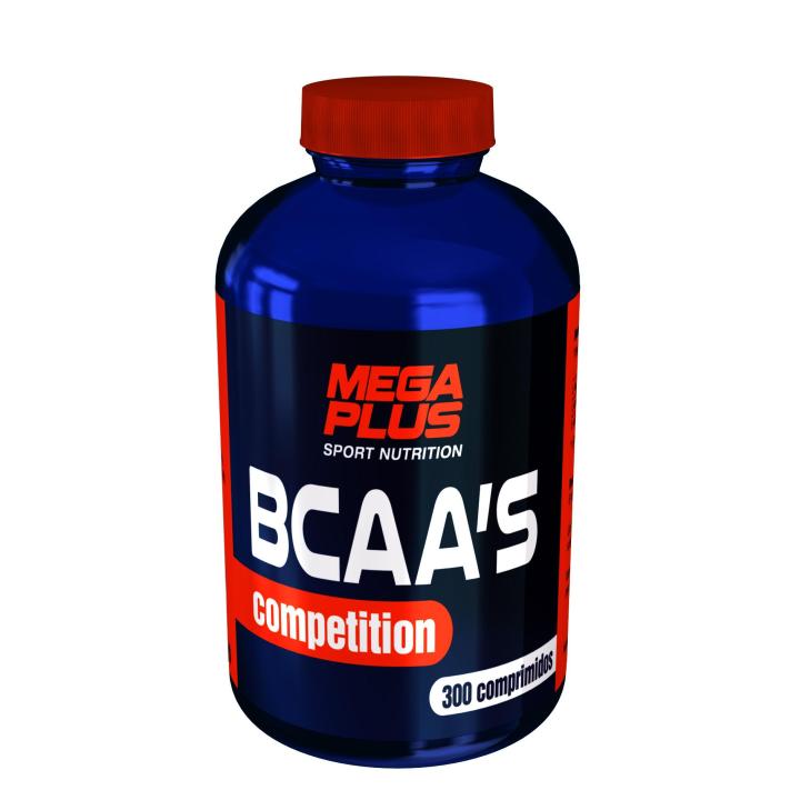 Mega Plus Bcaa's Competition 300 Comp. - Aumenta Rendimiento Deportivo | Miravia