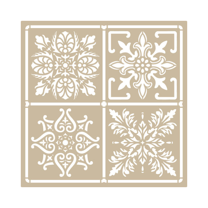 TODO-STENCIL Plantilla MYA Home Decor Baldosa 003 Medida a elegir ...