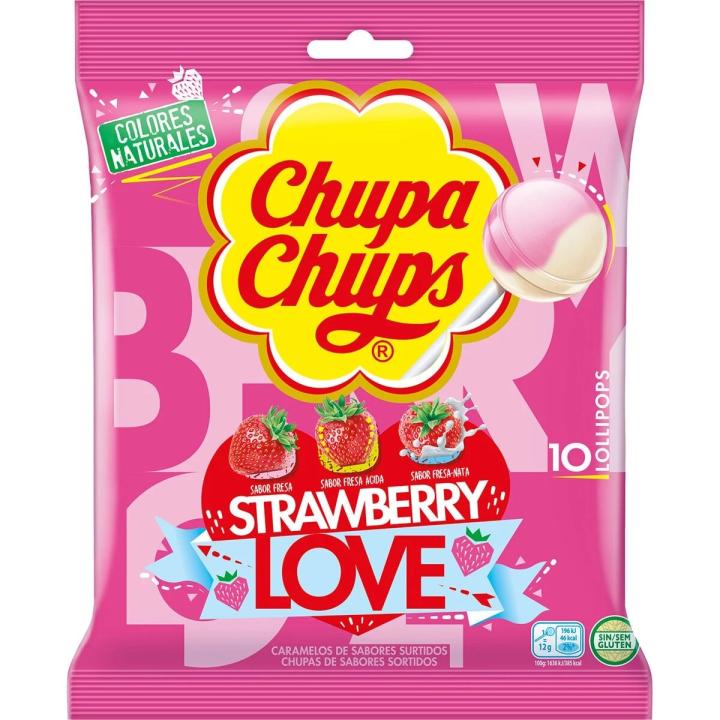 Chupa chups de fresa y chocolate - Envío Gratis* | Miravia