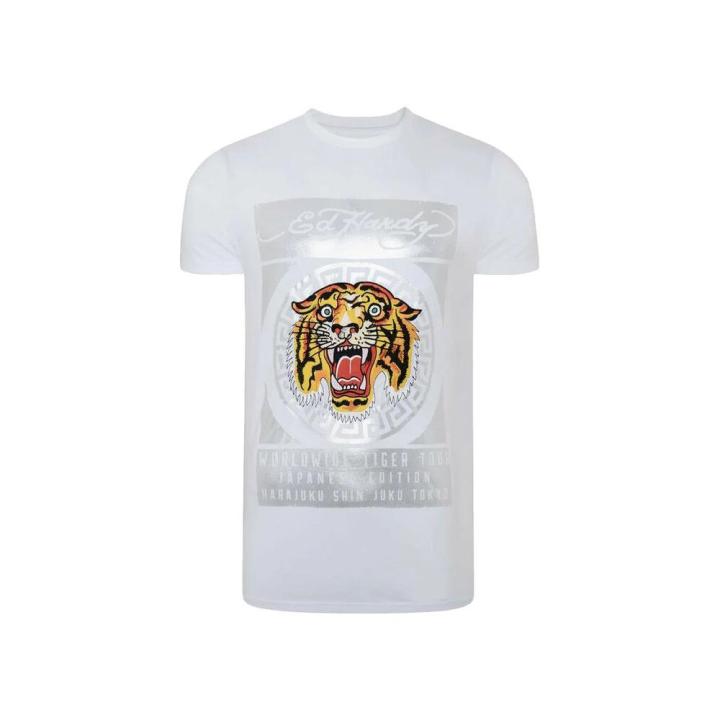 Camiseta Ed Hardy Tile-roar de Moda Hombre | Miravia