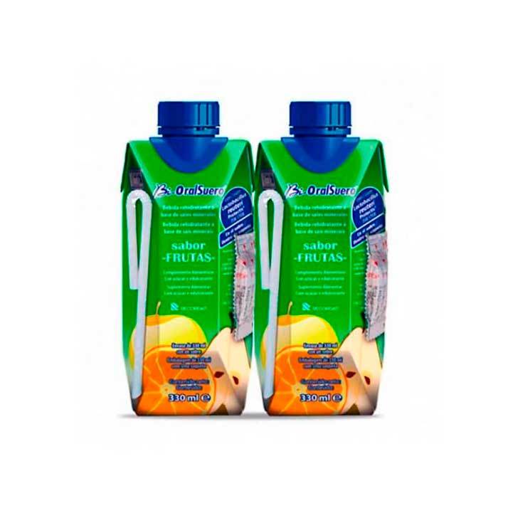Casen Recordati Suero Oral Bi-oralsuero 2x330 Ml Frutas - Hidratación ...