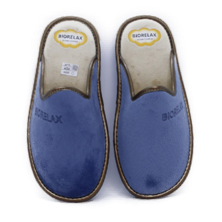 Shoes Zapatilla Casa marca Biorelax para mujer en color azul | Miravia