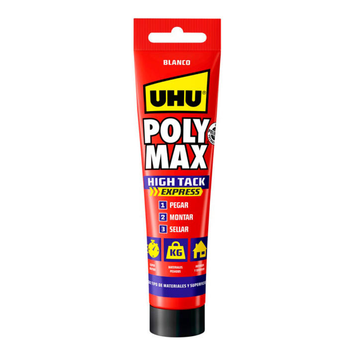 Uhu poly max high tack® express blanco 165g ref. 6312920 | Miravia