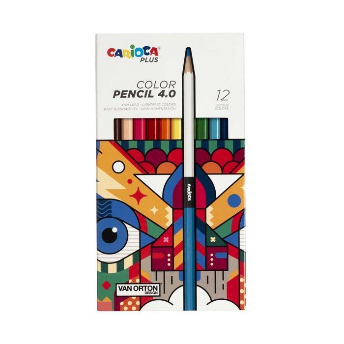UNIVERSAL LAPIZ CARIOCA PLUS 4 0 12 COLORES SURTIDOS CARIOCA PLUS ...