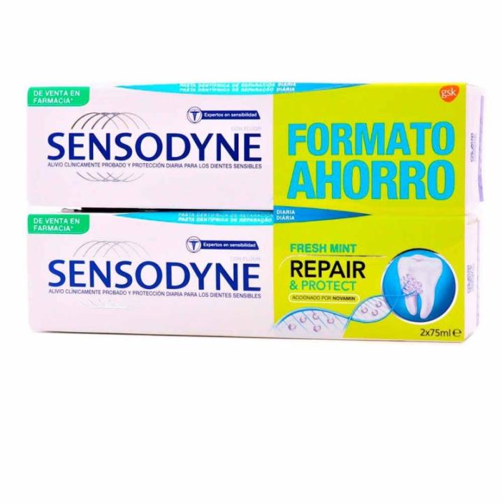 Duplo Sensodyne Repair Protect Fresh Mint 2x75ml | Miravia