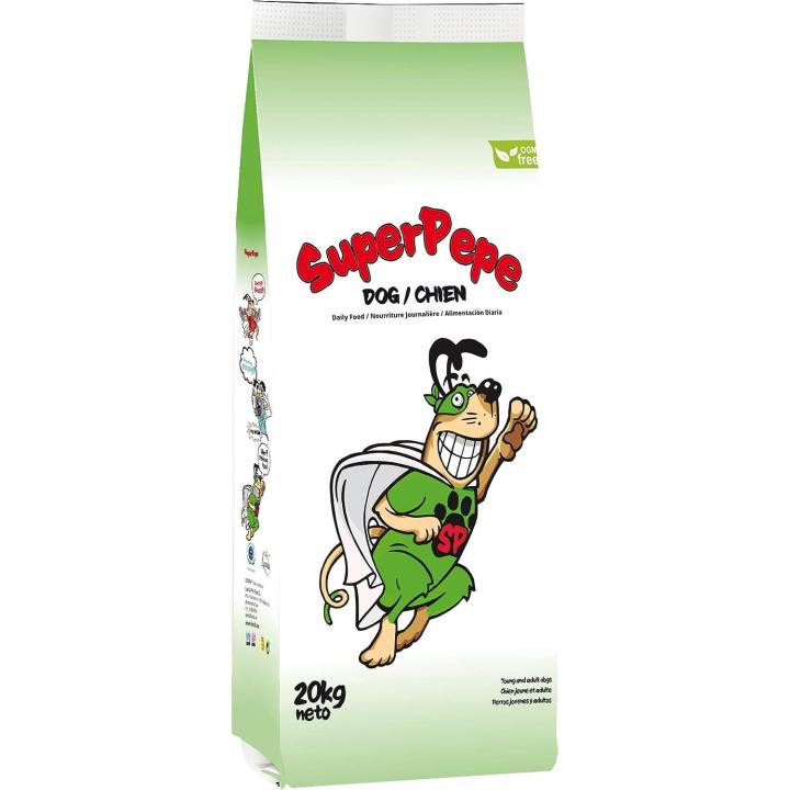 LENDA Super Pepe - Alimento Completo extrusionado para Perros jóvenes y Adultos de Todas Las ...