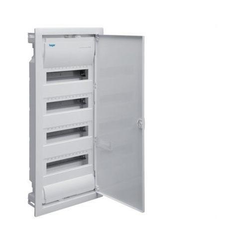 HAGER VH48EP | Cuadro eléctrico empotrar pared hueca golf VH 4 filas ...