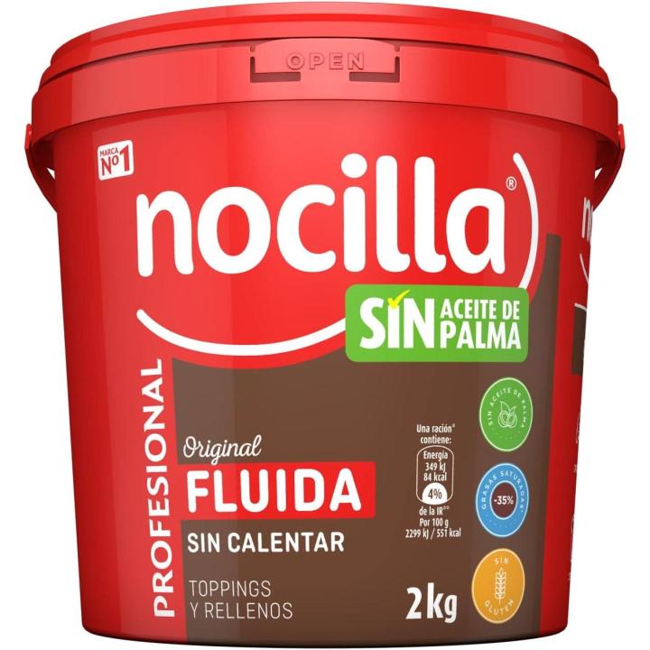 NOCILLA Profesional Crema de Cacao Original Fluida sin calentar 2Kg ...