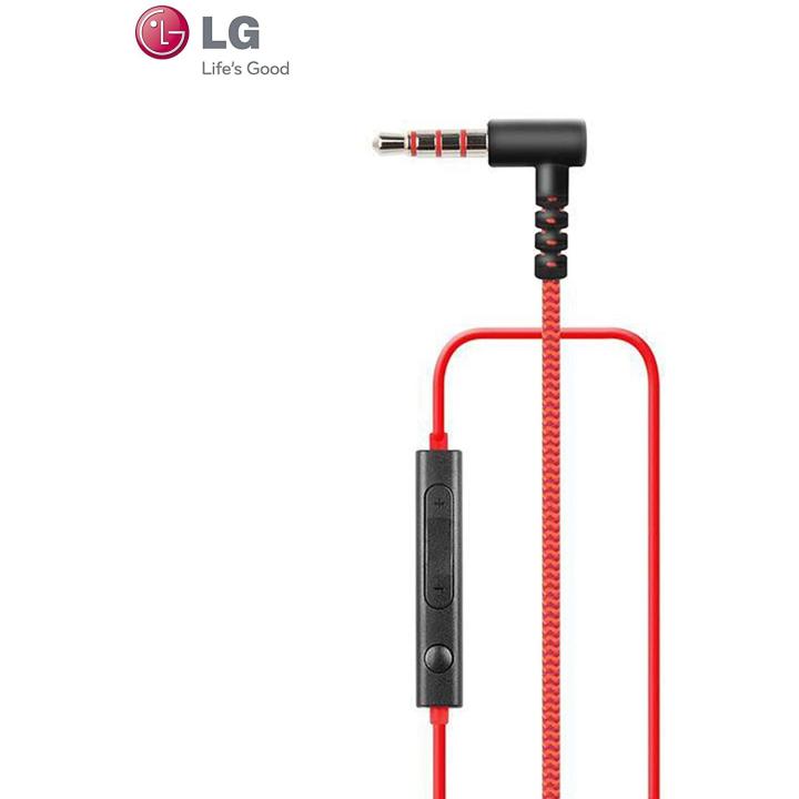 Auriculares LG Quadbeat 3 LE630, color rojo, para LG G4, G3, G5, G6 ...