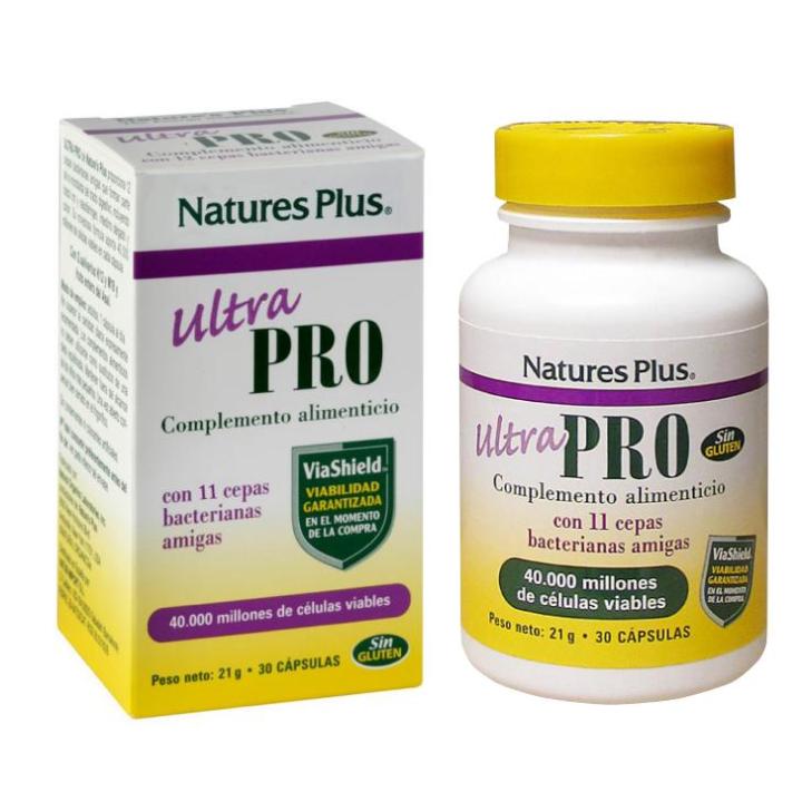 Ultra Pro Probiótico 30 cápsulas | Natures Plus | Miravia