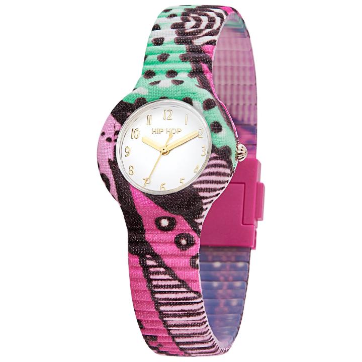 Reloj Hip Hop Wax Block Blanco Solo Tiempo - 3 Cuartos Lanzas y Correa ...
