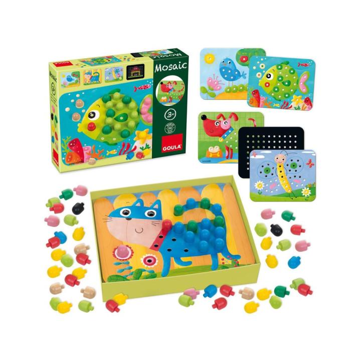 Puzzle Mosaico Goula 53136 Juguetes de madera DISET | Miravia