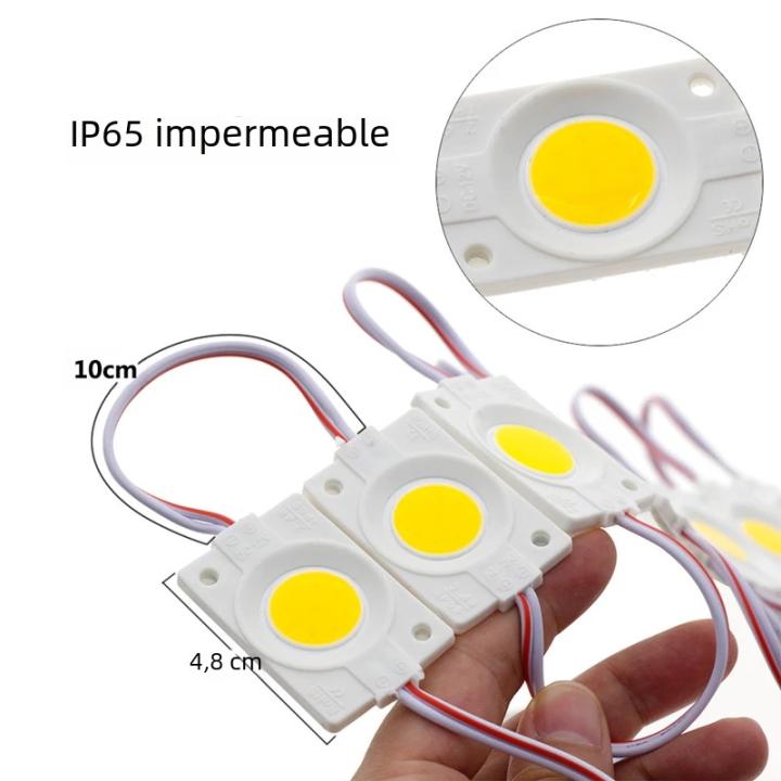 Tópper de luz LED COB 12V para publicidad diseño de lámpara trasera de tienda banner impermeable ...